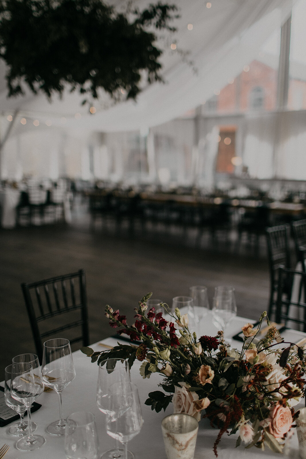 Moody & Modern Dinner Party Wedding // Richmond, VA // McKenna + John ...